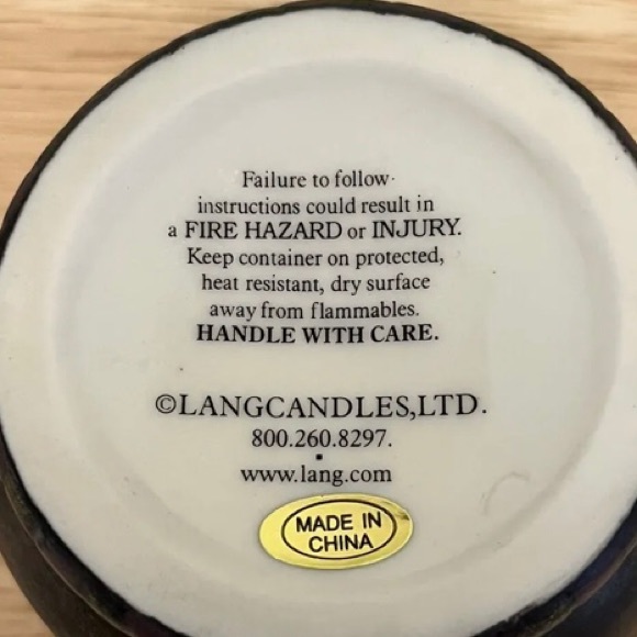 lang primitives | Accents | 20 Lang Primitives Floral Porcelain Votive ...